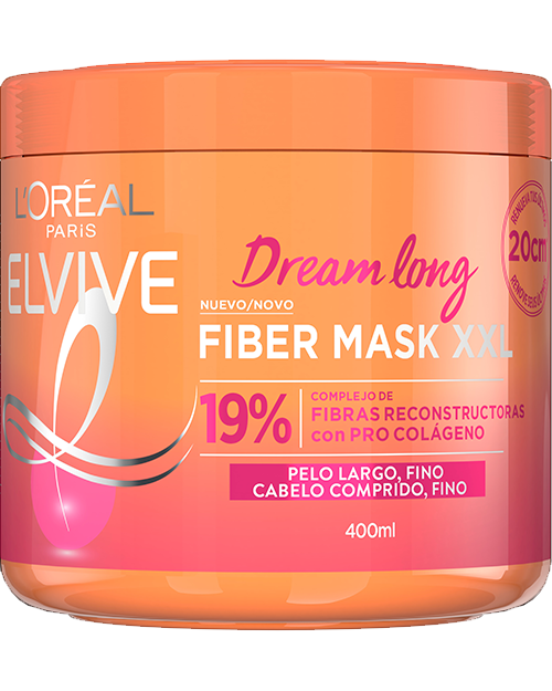 Elvive Dream Long Cuidado del cabello Fiber Mask 400ml | L'Oréal Paris