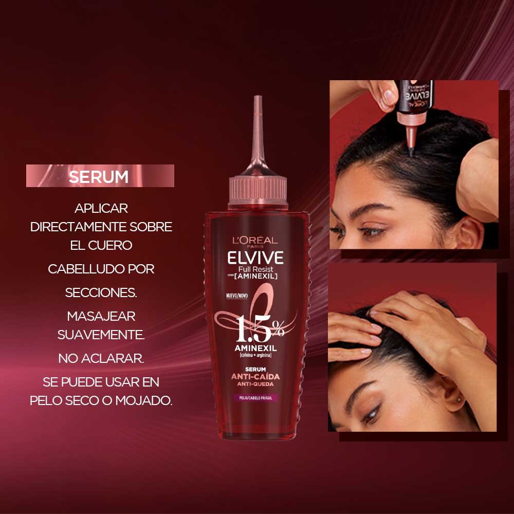 Elvive Full Resist Sérum Anti-caída para Pelo Frágil | L'Oréal Paris