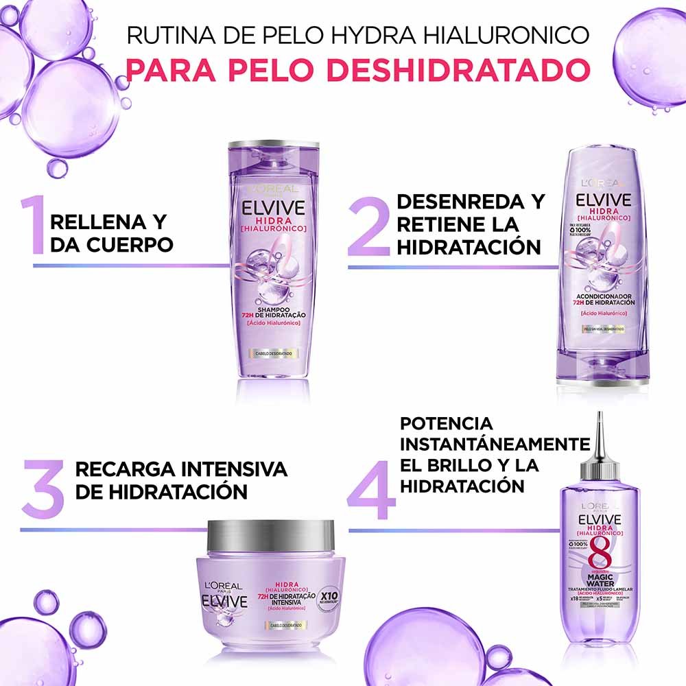 Hidra Hialurónico Magic Water fluido lamelar | L'Oréal Paris