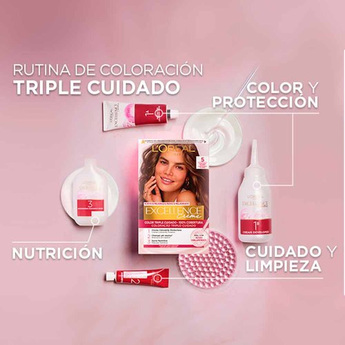 Excellence Coloración Tinte Permanente Crème 9.1 Rubio | L'Oréal Paris