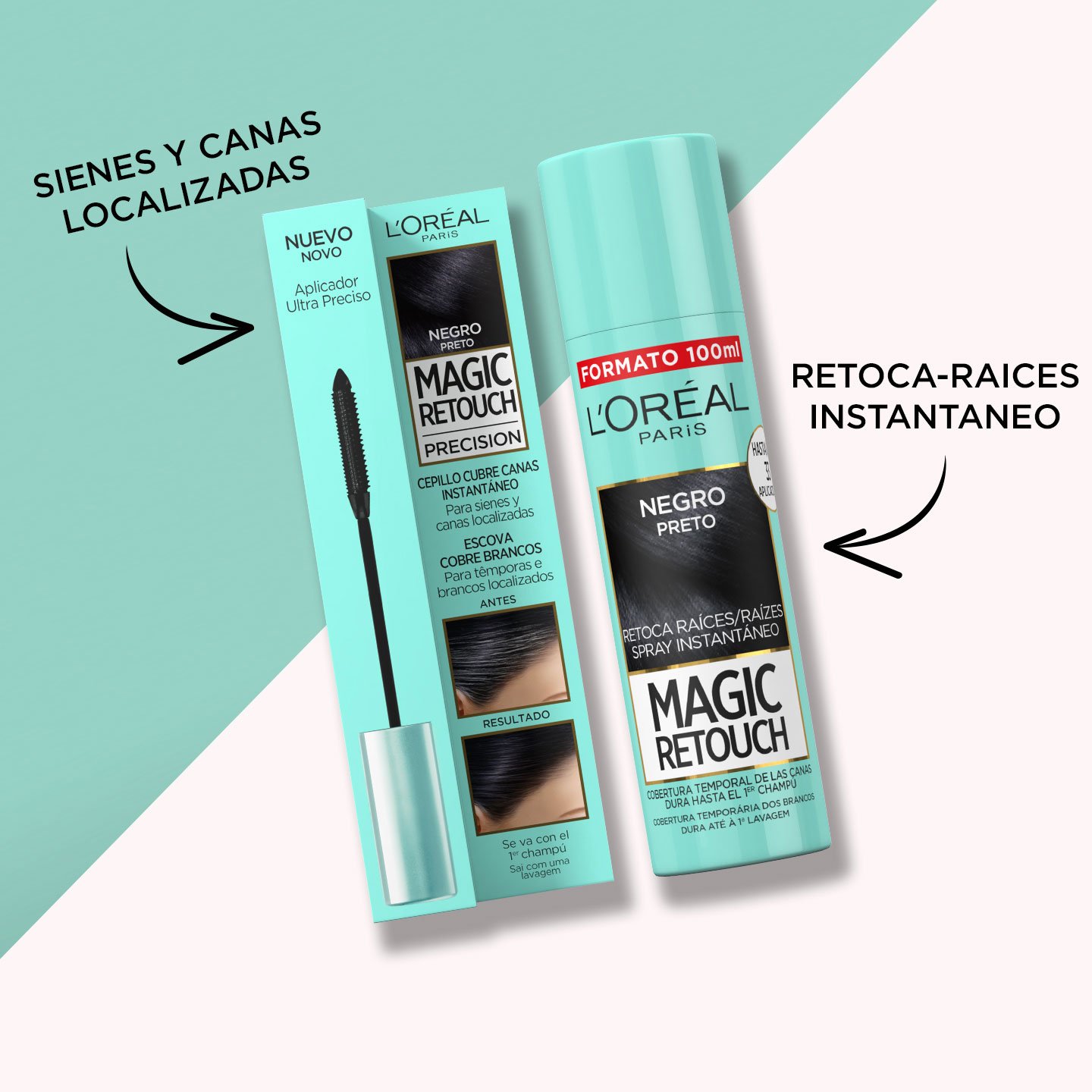 Magic Retouch Precision retocarraíces Castaño | L'Oréal Paris