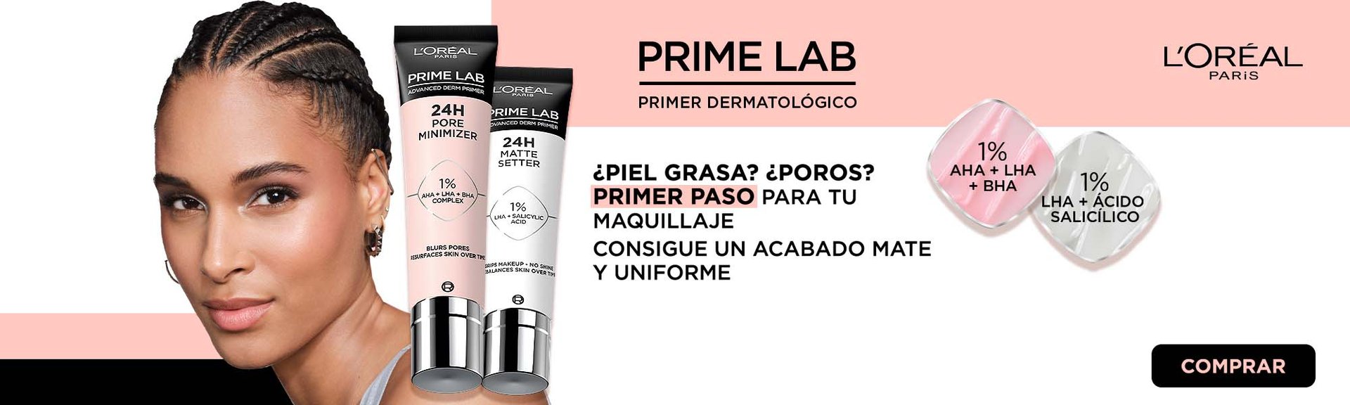 Prime Lab: Primers Dermatológicos | L'Oréal Paris