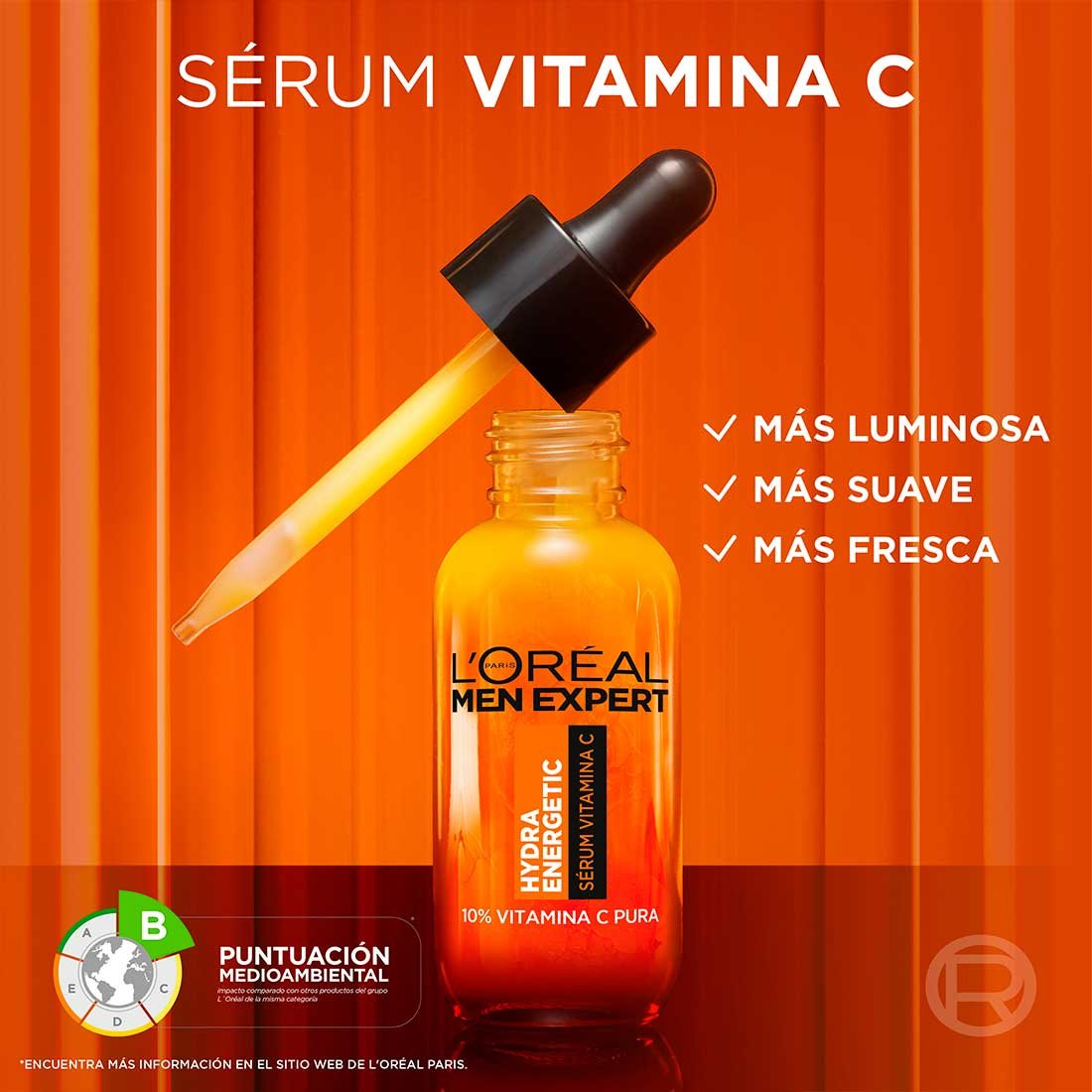Hydra Energetic Cuidado Facial Sérum Vitamina C | L'Oréal Paris